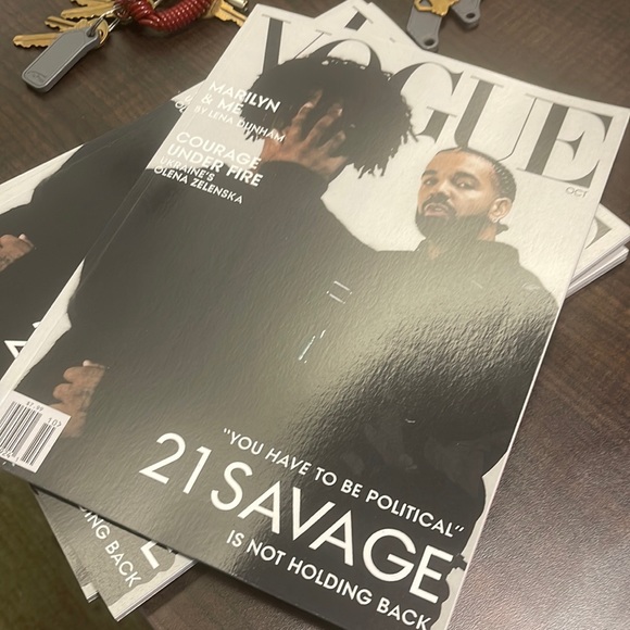 Art | Drake 21 Savage Her Loss Vogue Promotional Issue | Poshmark